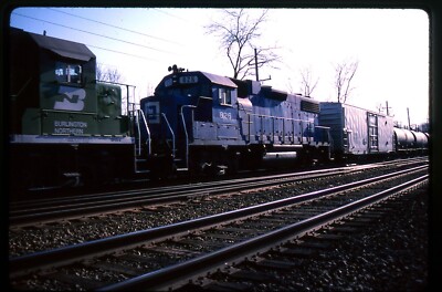 Railroad Slide - GM EMD #826 Locomotive 1990 Hinsdale IL Train ...