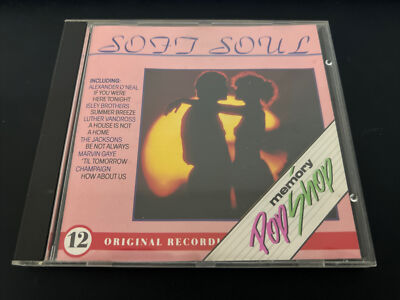 SOFT SOUL MUSIC CD 1988, MEMORY POP SHOP ISLEY BROS.,MARVIN GAYE ...
