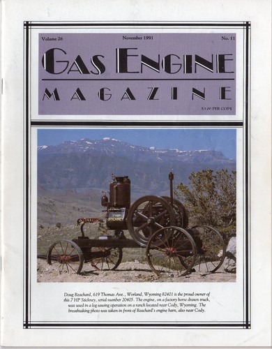 Gas Engine Magazine Volume 26 No. 11 November 1991 Hit and Miss | eBay