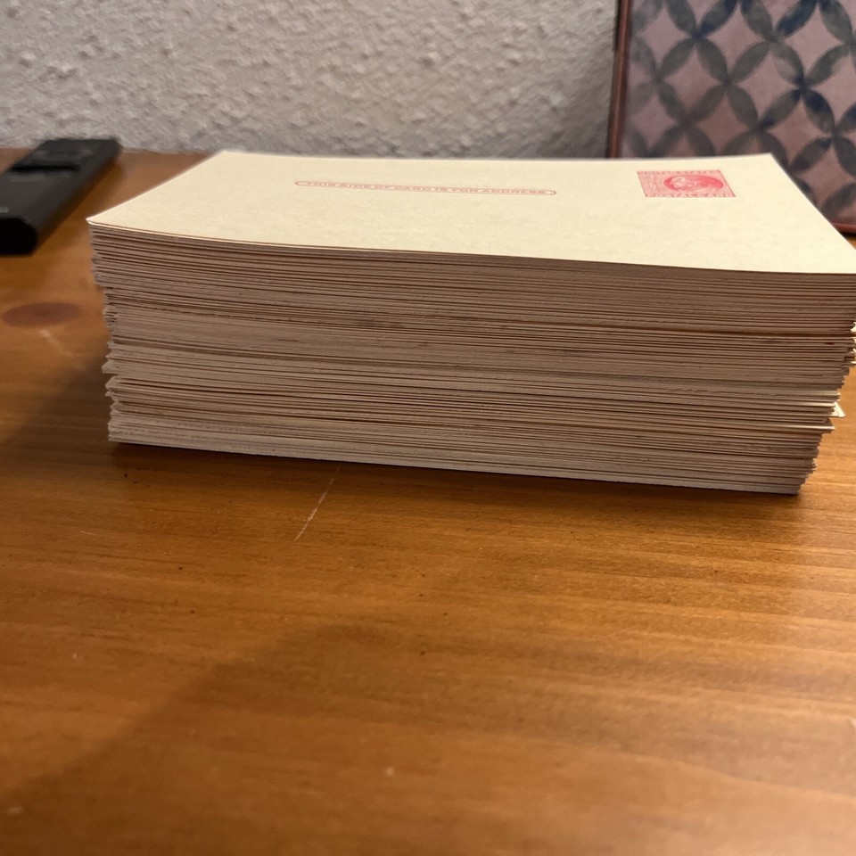 157 Ben Franklin 2 Cent, Pre-Stamped, Red-United States Post Office ...