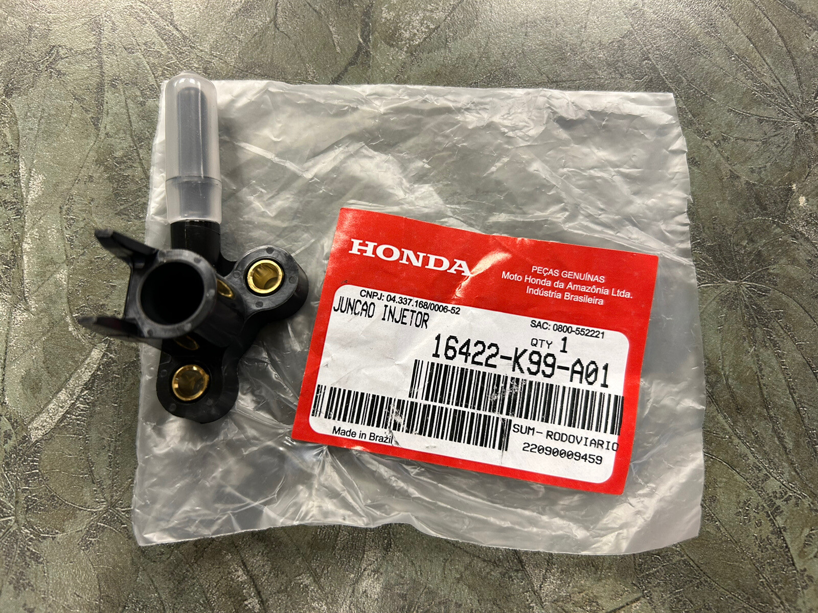 2019-2023 Honda CRF250F CRF 250 F Fuel Injector Cap Genuine OEM 16422 ...