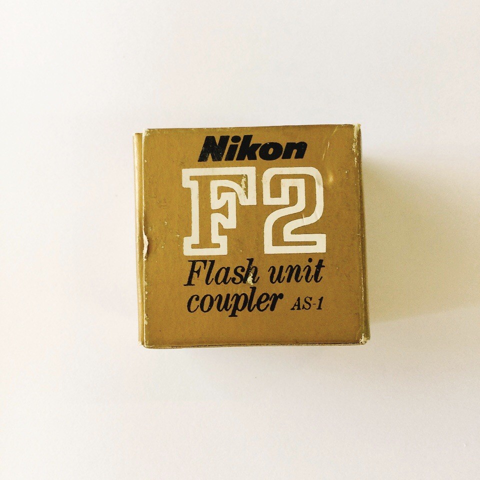 Nikon F2 Gun Coupler AS-1 Flash Unit for F2 Film Camera in Box made in ...