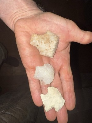 3 BLUNT SCRAPER Deep South Arrowhead ~65~ | eBay