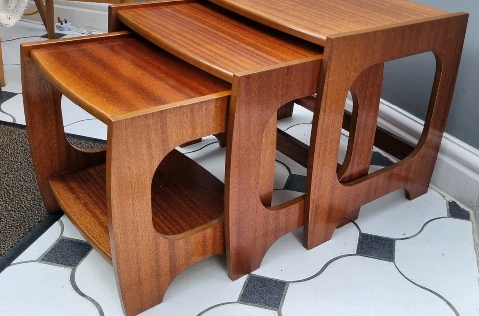 "Ercol / G Plan / Danish Style" Teak Nest Of Tables Nesting table ...