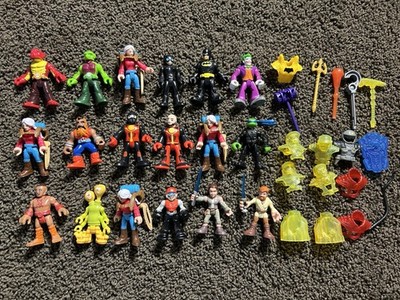 Imaginext Lot Lizard Man Batman Joker DC Super Friend Minifigures ...