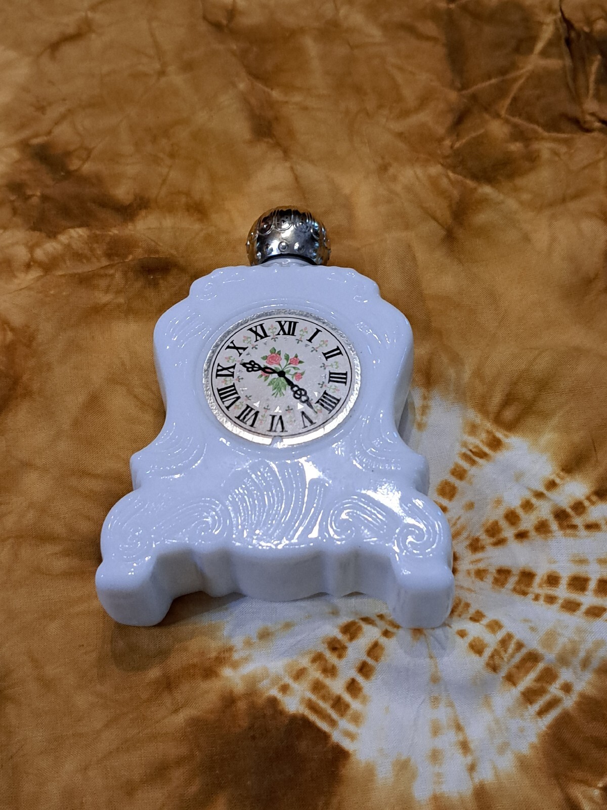 Avon clock perfume bottle (empty) | eBay