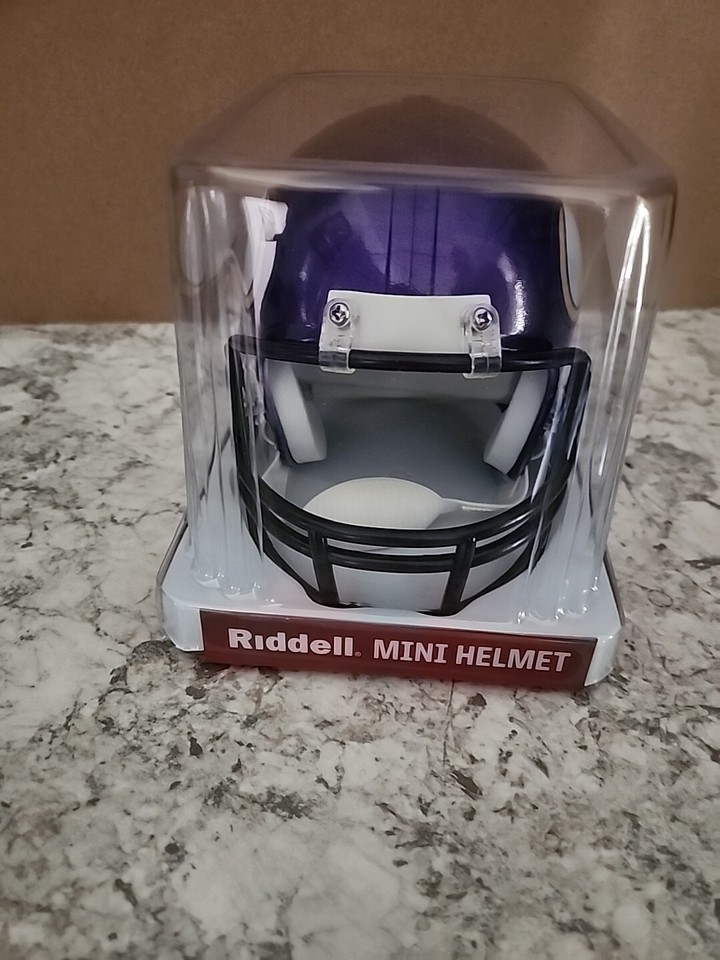 Riddell NFL Minnesota Vikings TB (01-05) VSR4 Non-Speed Mini-Helmet | eBay