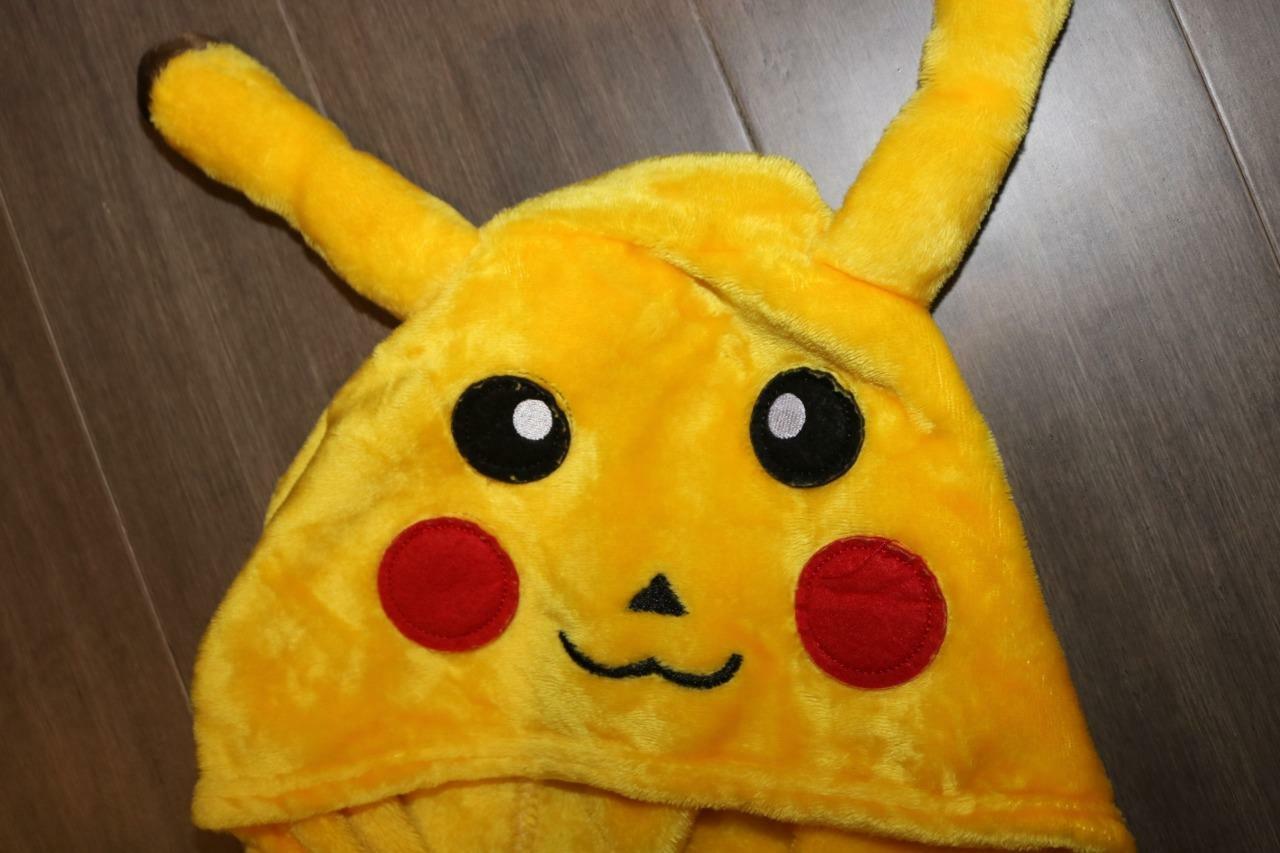 POKEMON PIKACHU ADULT HALLOWEEN COSTUME FULL BODYSUIT… - Gem