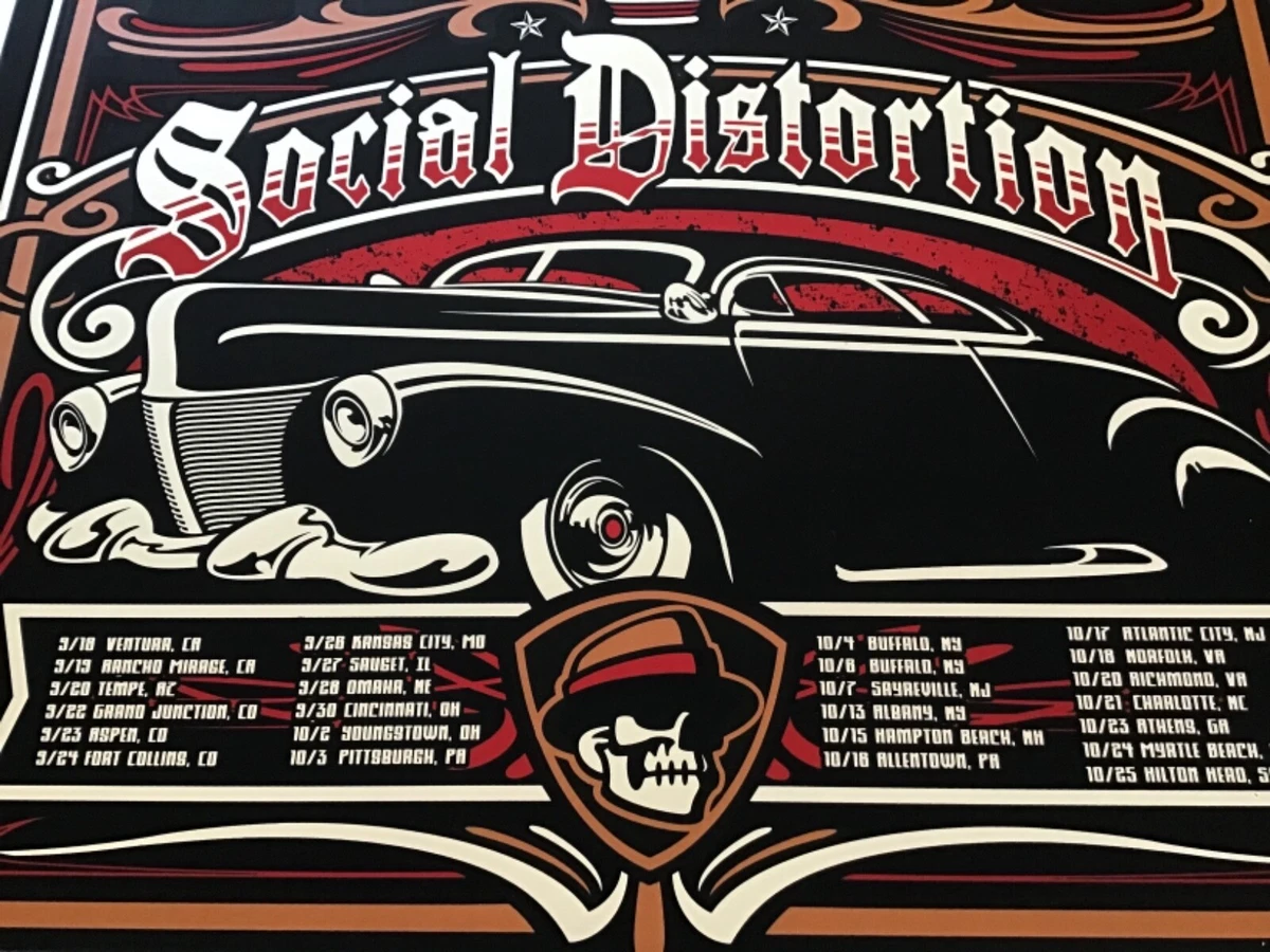 Social Distortion Poster