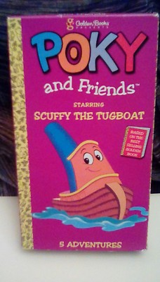 Golden Books - Poky and Friends starring Scuffy the Tugboat 1999 VHS 5 ...