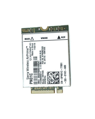🚩 Dell DW5808E PN01C EM7355 Sierra Wireless AirPrime M.2 4G WWAN card ...