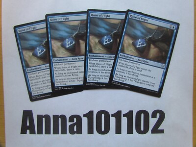 Rune of Flight x4 4x, Kaldheim Blue MTG UNC | eBay