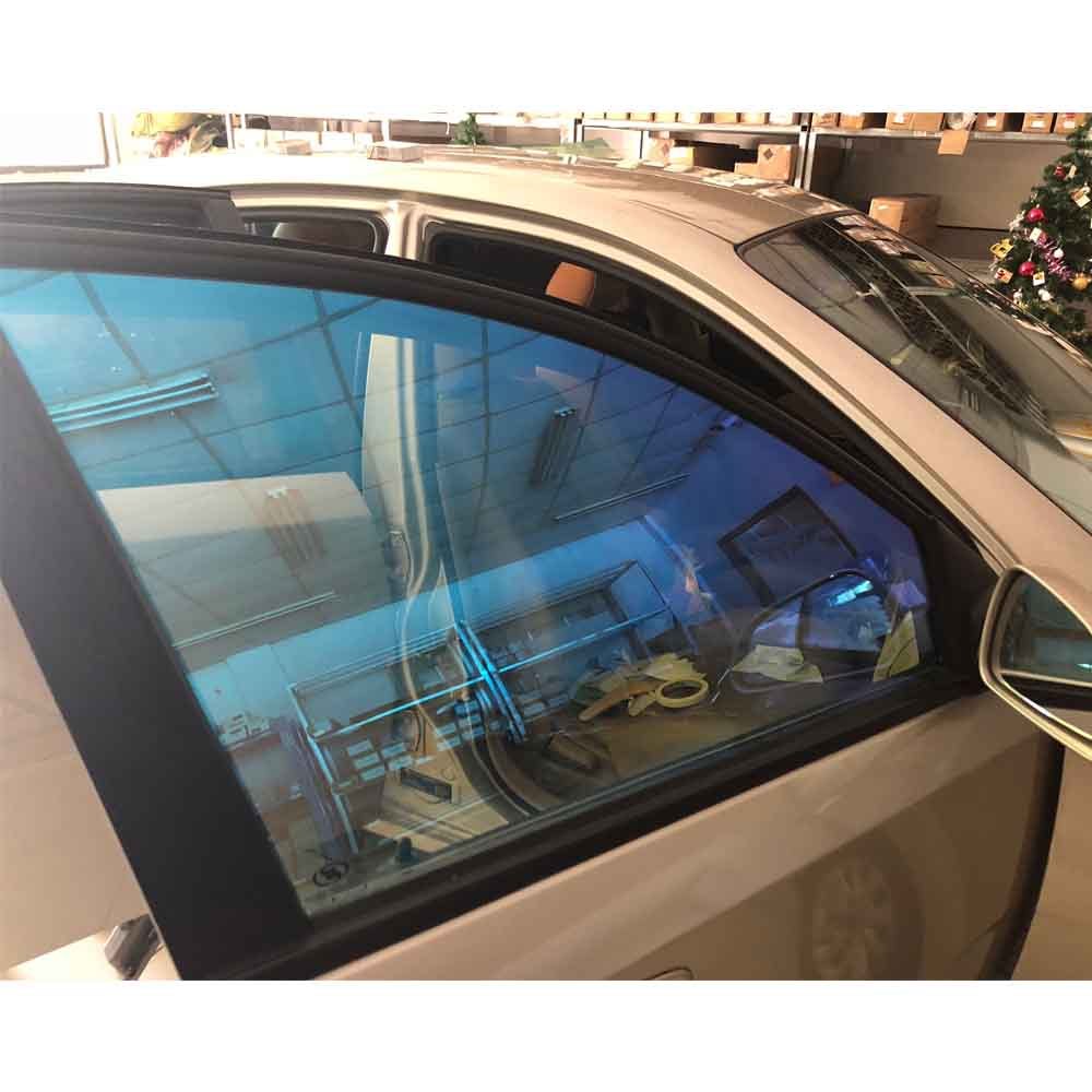 55%VLT Chameleon Blue Window Tint Film Car Home Glass Sun Protection ...