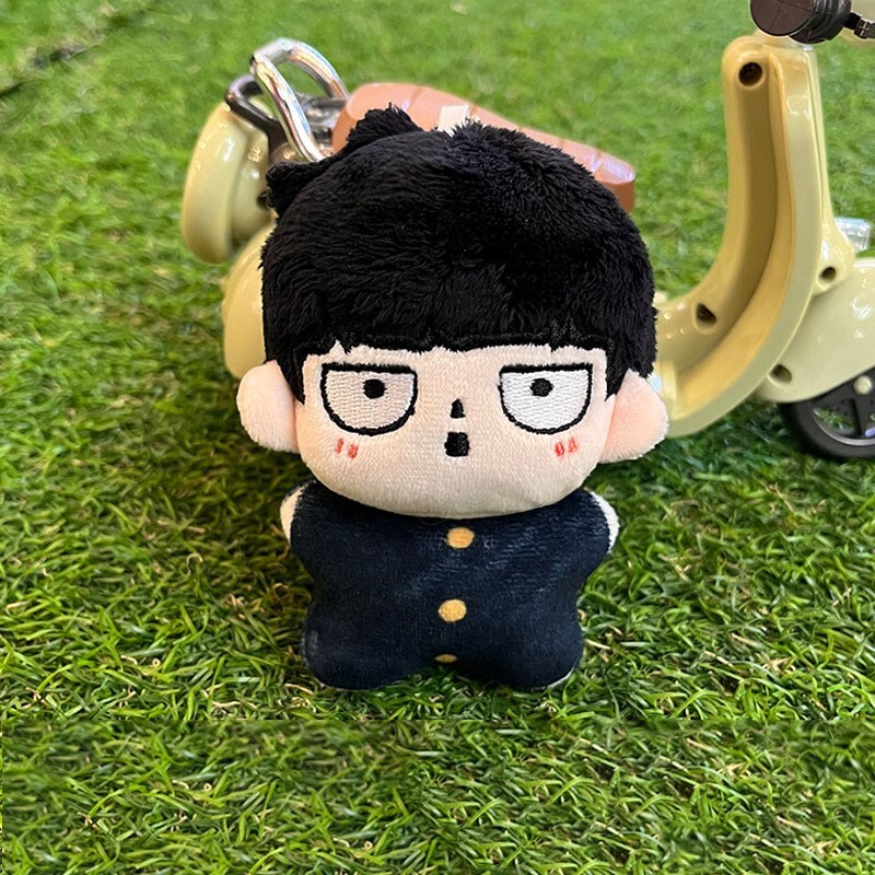 Mob Psycho 100 Anime Figure Plush Doll Mob Keychain Collection Pendants ...