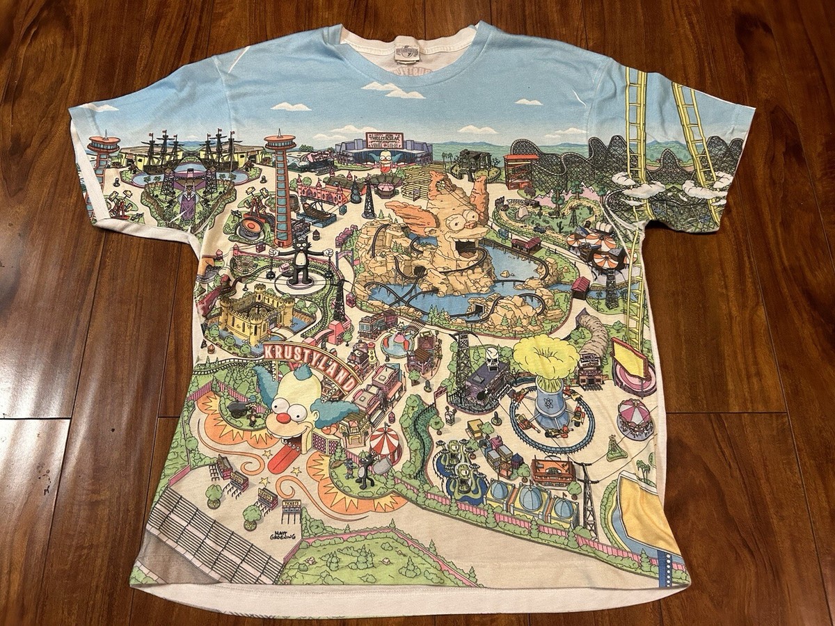 Os Simpsons Exploraram O Mapa De Krustyland 33 TSTO Krustyland Ideas