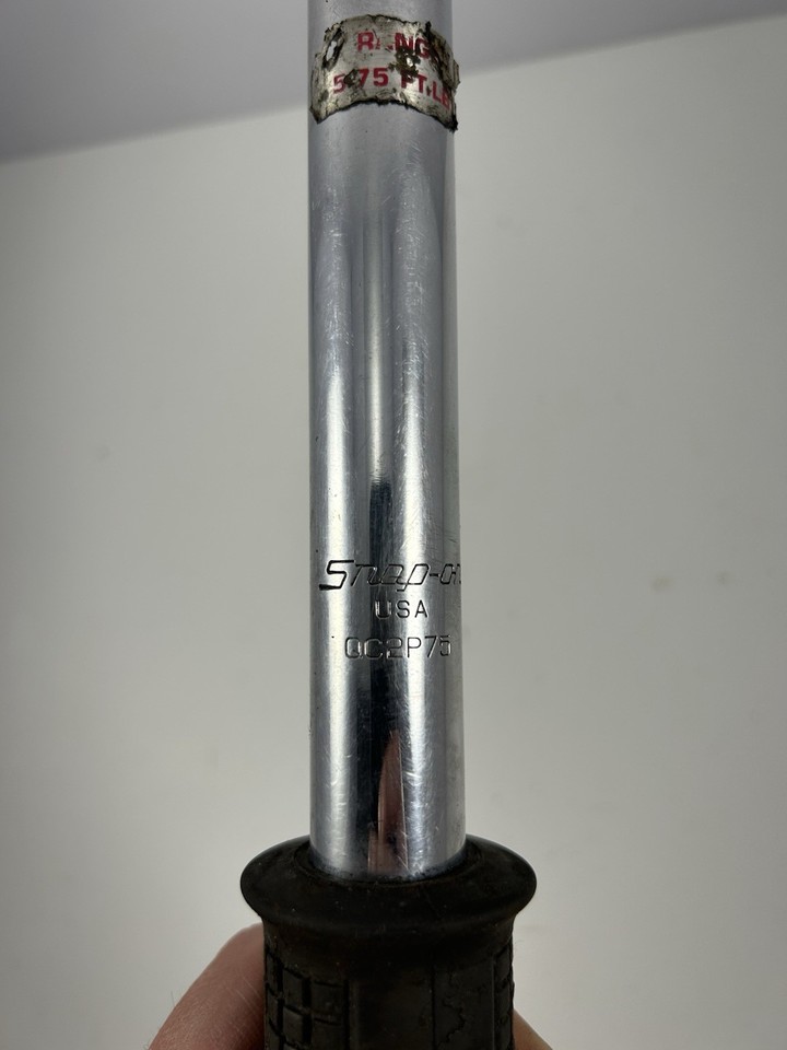 Snap On Interchangeable Head Torque Wrench (QC2P75) w/ 1/2” Ratchet ...