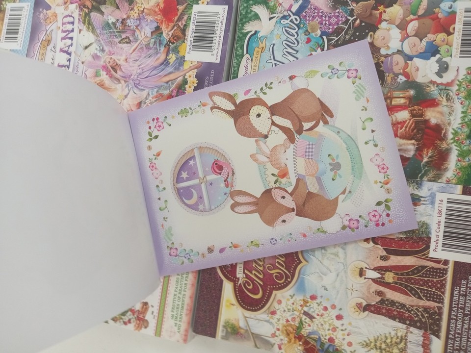 20pc Hunkydory Card Making Craft Supplies Paper Pads Preowned Partially ...