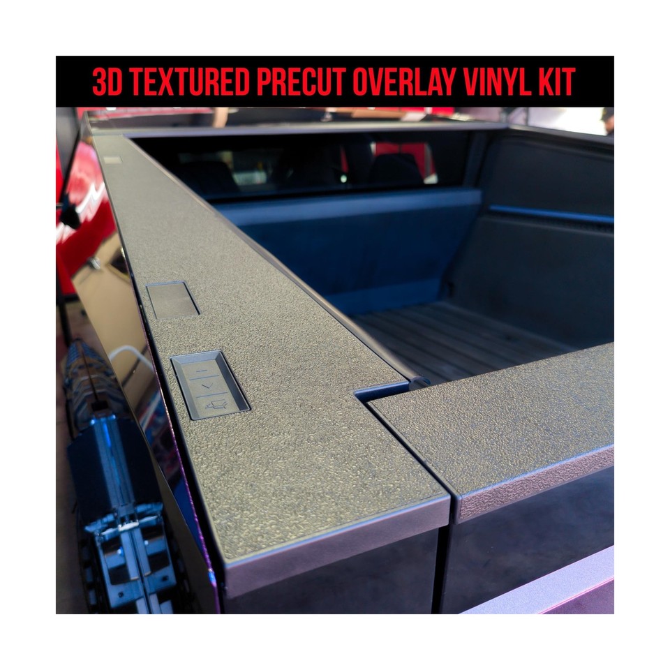 TOProtect Cargo Bed Pickup Bed Surround Trim Vinyl Fascia Overlay ...