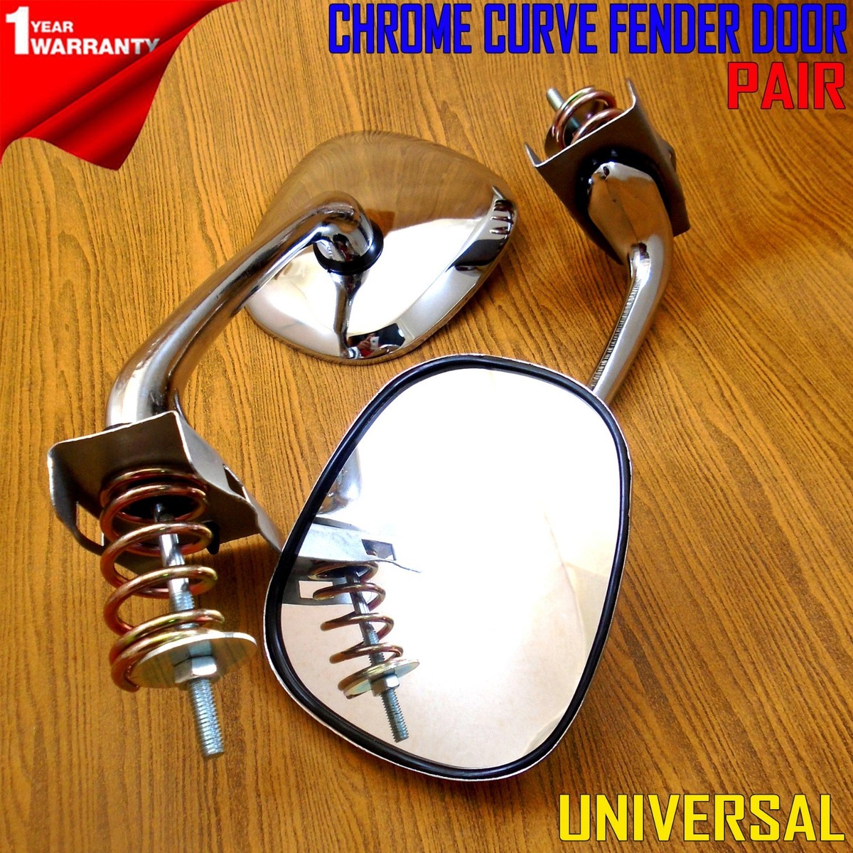 Fender Mirrors Carbon Fiber Fender Mirror Set By RS Start For Datsun