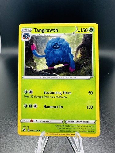 Pokemon TCG - Tangrowth 5/159 - Crown Zenith 2023 | eBay