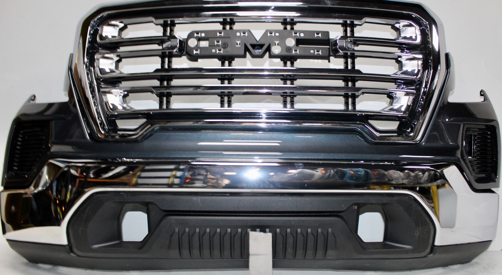 2019-2021 GMC Sierra 1500 Chrome Front Bumper Assembly with Grille | GM ...