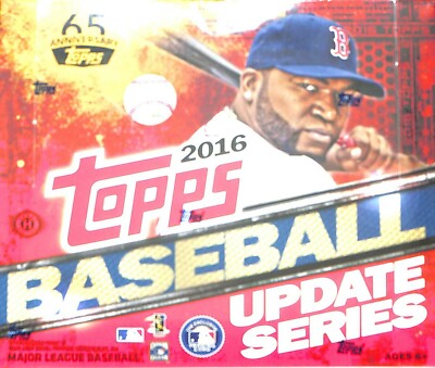 2016 Topps Update Series Baseball Sealed Jumbo Hobby Box | eBay