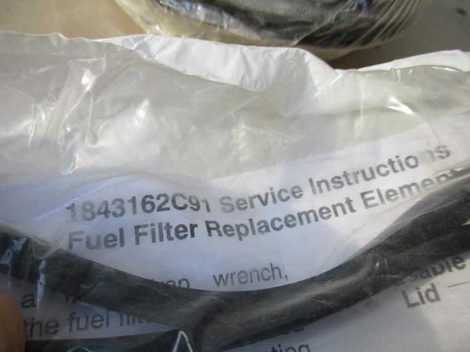 NEW GENUINE INTERNATIONAL 1843162C91 PRIMARY FUEL FILTER KIT OEM | eBay