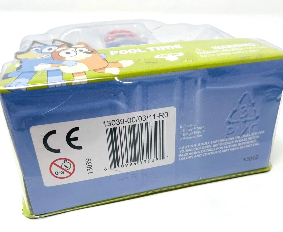 Bluey Story Pack 2 Personagens Pool Time - Candide - Bonecos - Magazine ...