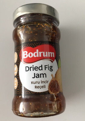 Bodrum Dried Fig Jam 380g x Pack of 2 11/2025 Gluten Free Vegan NEW ...