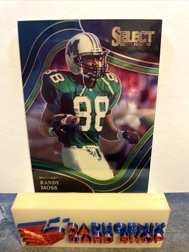 Randy Moss 2022 Panini Select Draft Picks Blue #162 | eBay
