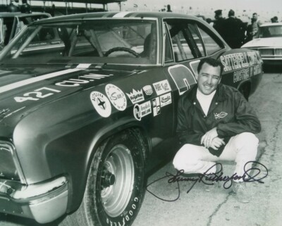 1966 NASCAR GREAT- JOHNNY RUTHERFORD AUTOGRAPH 8x10 PORTRAIT PHOTO ...