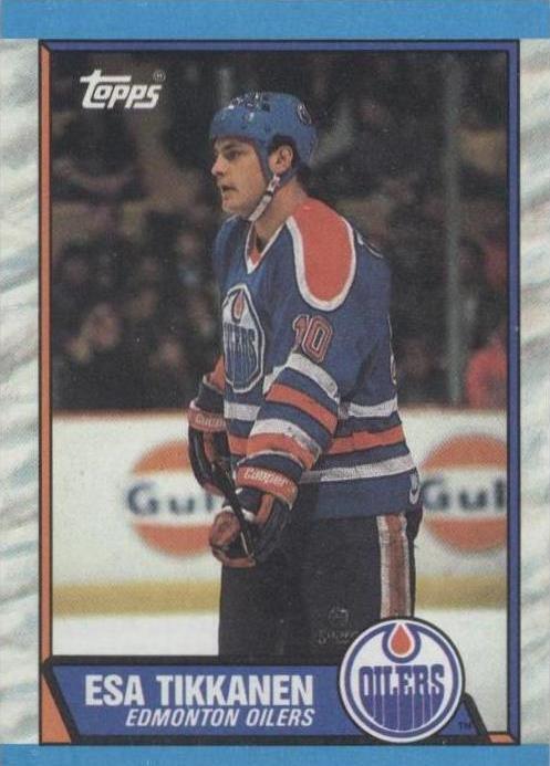 1989-90 Topps - Esa Tikkanen #12 for sale online | eBay
