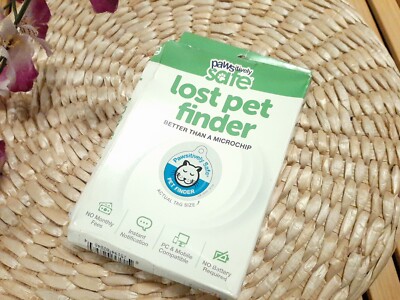 PAWSITIVELY SAFE LOST PET FINDER TAG ( CAT , DOG) PET TRACKER | eBay