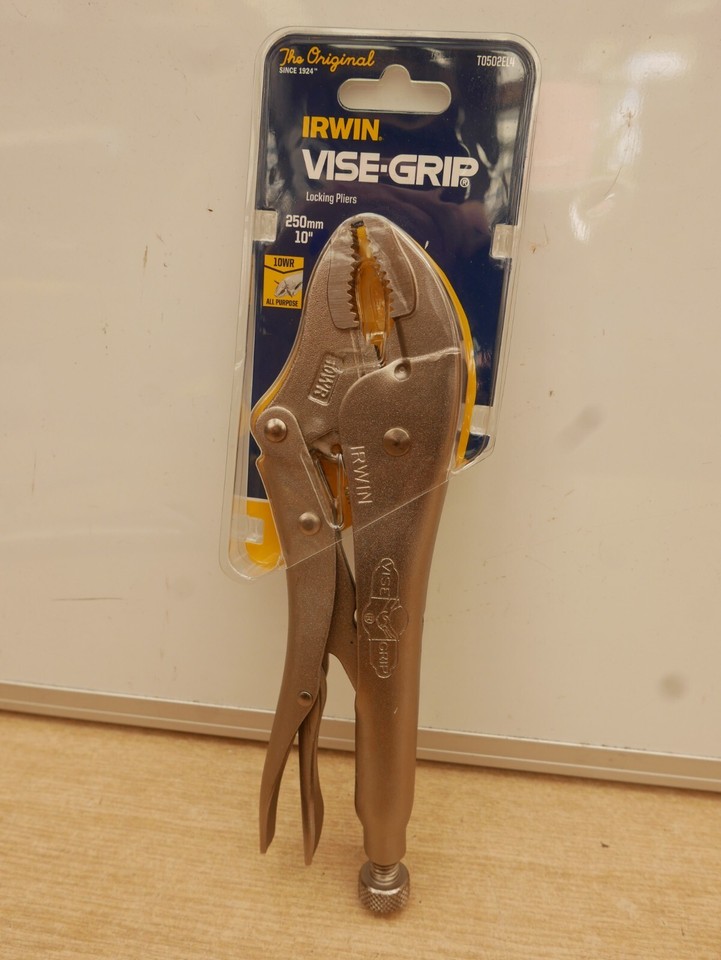IRWIN VISE-GRIP 10R & 10WR 10" LOCKING MOLE GRIP PLIERS + 6PC ...