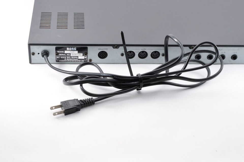 Korg M3R AI Synthesizer 1U Rack Sound Module Made In Japan 100v Used Fm ...