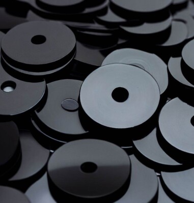 Black plastic disc/laser cut acrylic circles/all sizes /Perspex ...