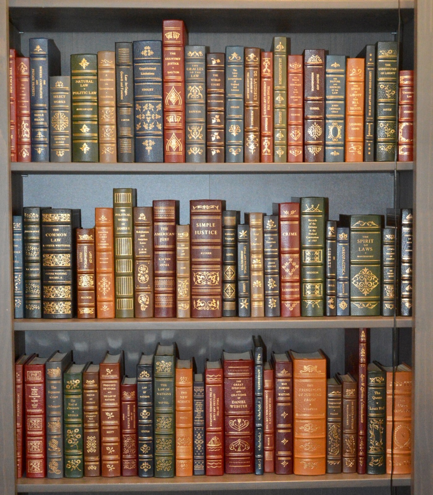 Leatherbound Legal Classics Law Books - Gryphon Editions - 67 Books ...