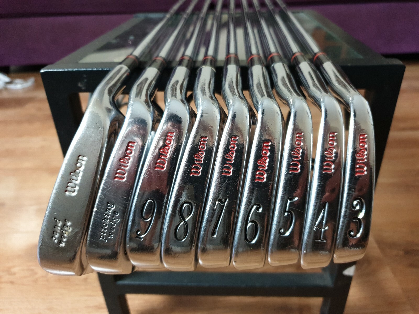 Wilson Staff Gooseneck Custom Forged Iron Set 3-SW R500 +1/2" | eBay