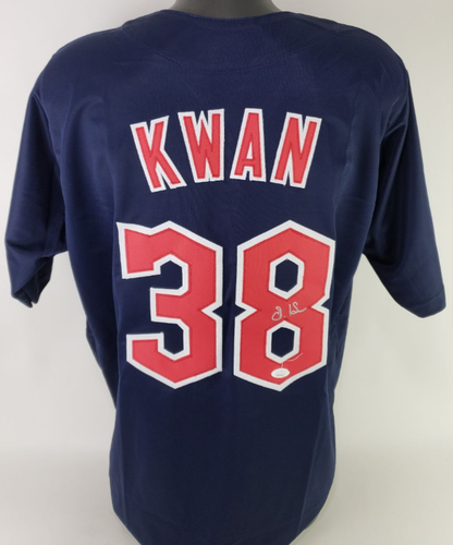 STEVEN KWAN Signed Cleveland Guardians Custom Jersey (JSA Witnessed COA ...