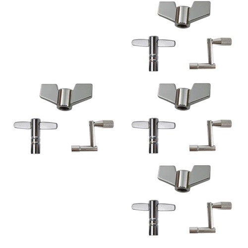 12 pcs Drum Keys Percussion Drum Set Tuning Tools Drum Set Adjustment ...