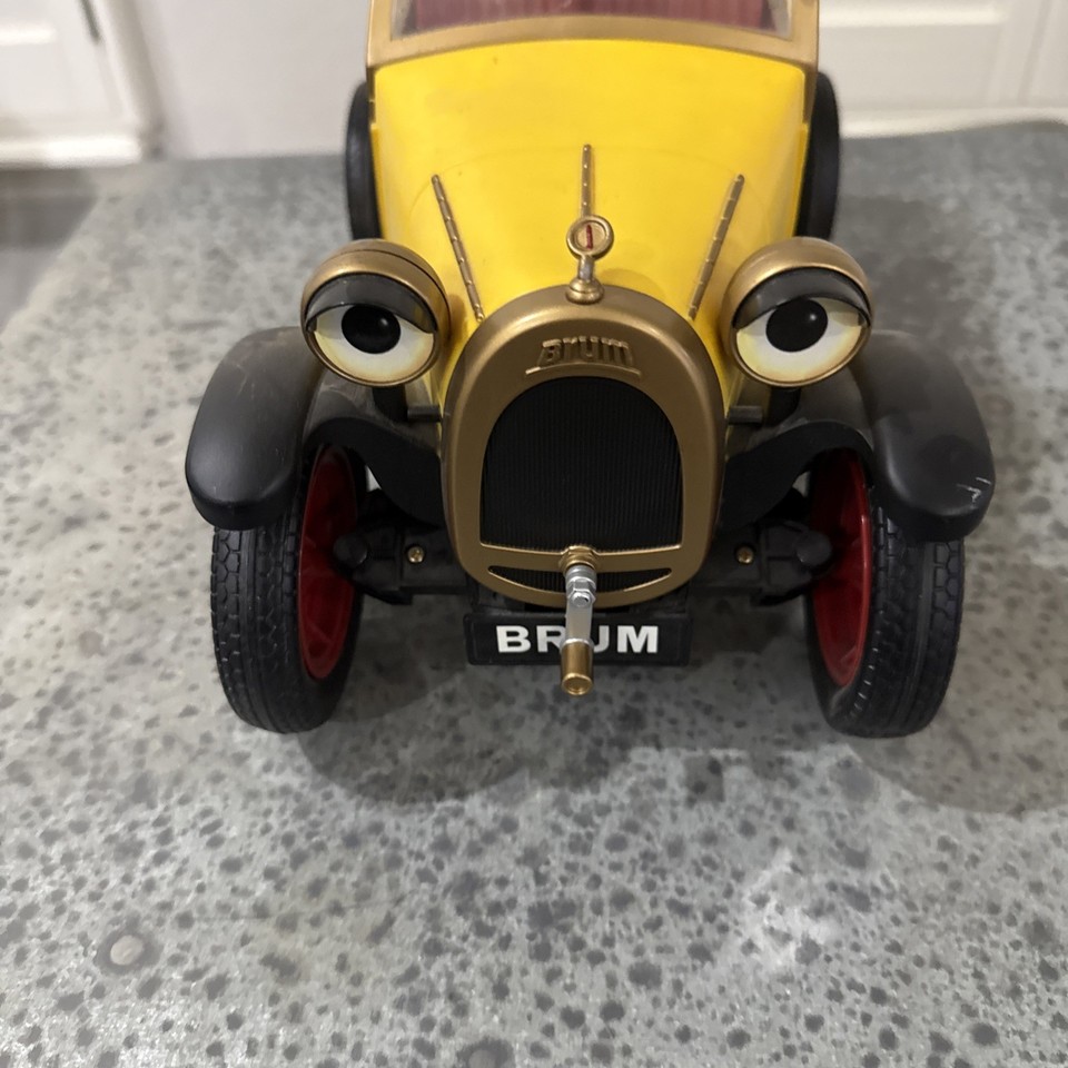 Brum Radio Control Car - Ragdoll, RadioShack Exclusive, Yellow & Red ...
