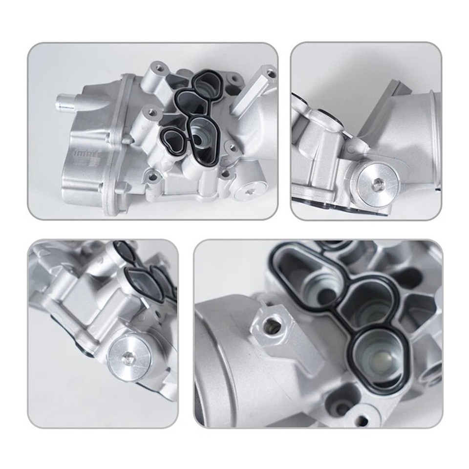 06D115397K Engine Oil Cooler Oil Filter Assembly For VW Golf Jetta Audi ...
