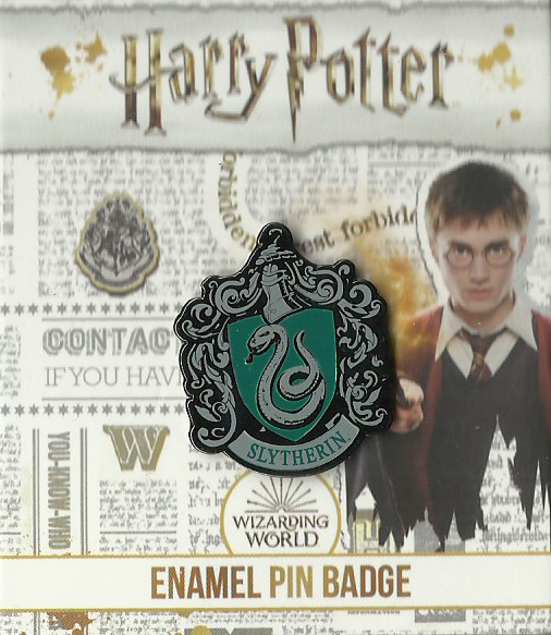 HARRY POTTER slytherin 2019 METAL ENAMEL single PIN BADGE official ...