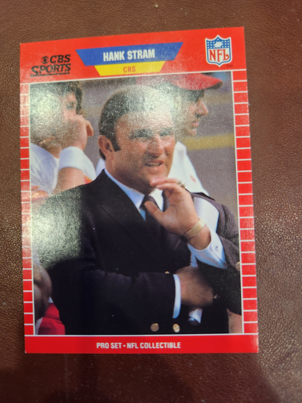 1989 Pro Set Announcer Collectible Hank Stram #20 | eBay