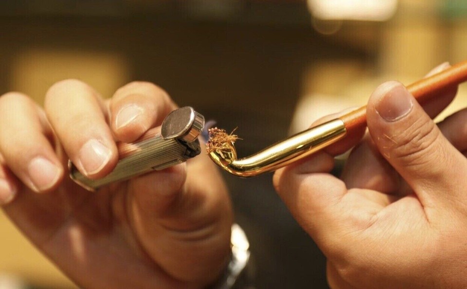 Japanese smoking pipe "Kiseru" Marufuku Handmade Brand New Japanese "粋 ...