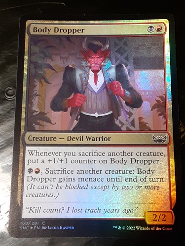 Body Dropper FOIL , Streets of New Capenna , NM , MTG ,FREE SHIPPING | eBay