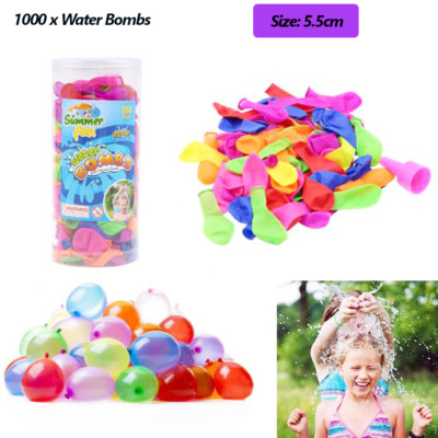 1000Pcs Water Bombs Splash Ball Throwing Ballon Summer Party Water ...