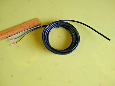 13.5 feet 3 Conductor 18AWG cable UL 300V AWM 20327VW-1 105°C Power ...