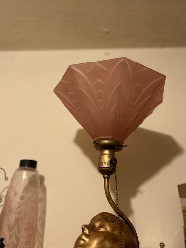 TRENCH ART LAMP 1940's WW II L.S. BULLET SHELL HANDMADE deco CAPRI ...