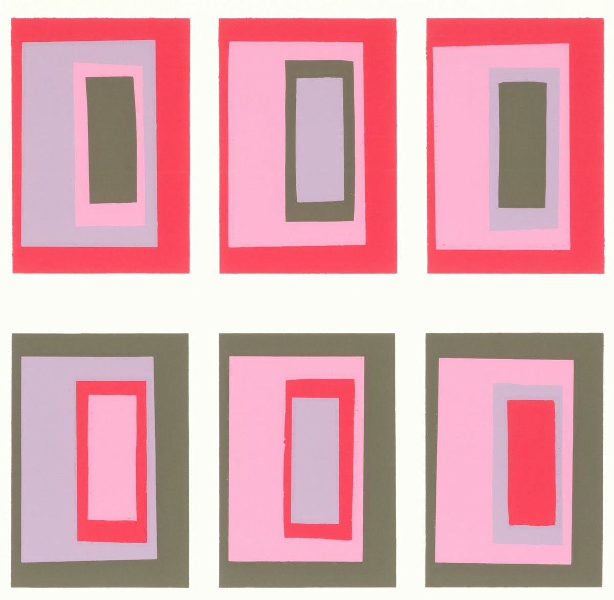 Josef Albers Interaction Of Color